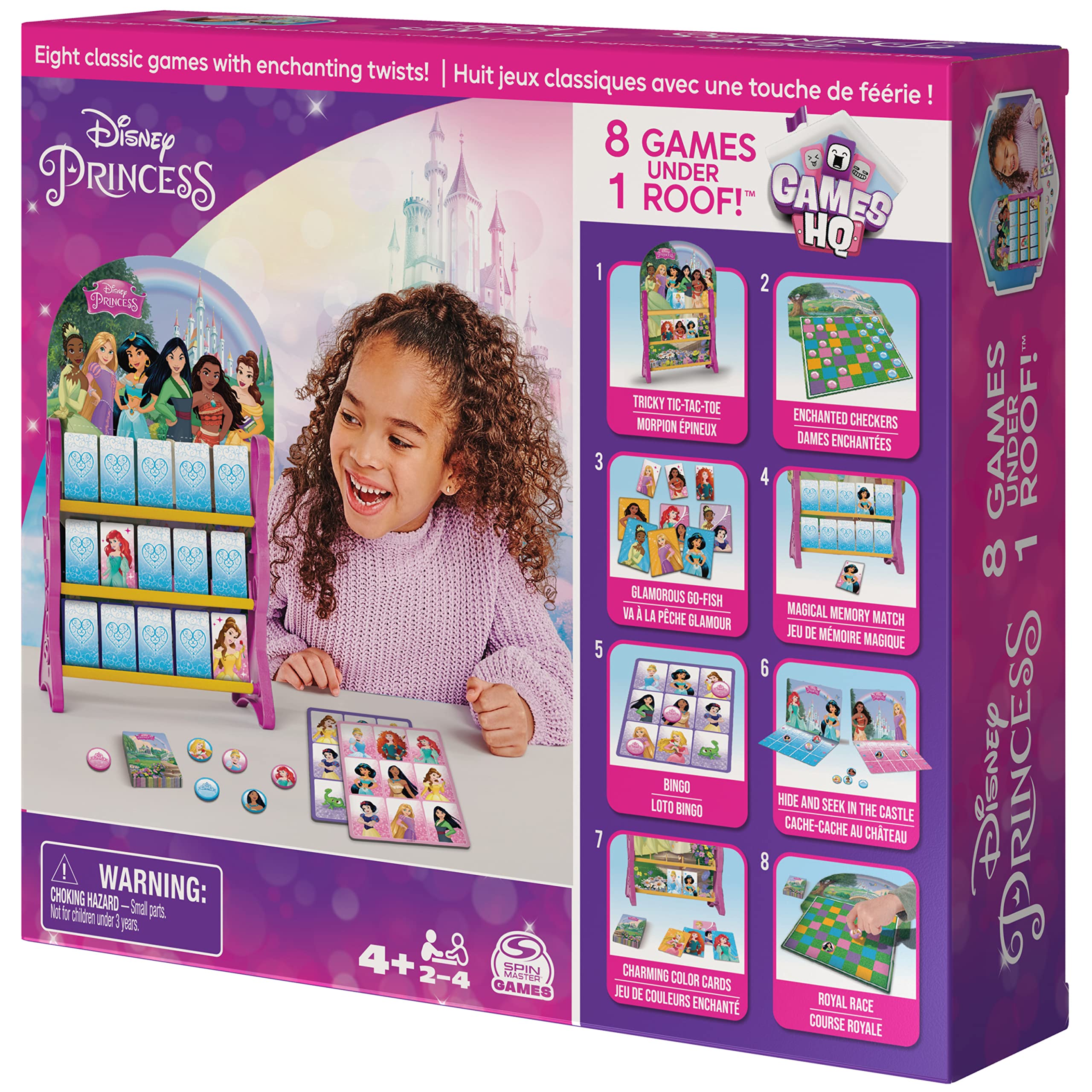 Snapklik.com : Disney Princess, Games HQ Board Games For Kids Checkers ...