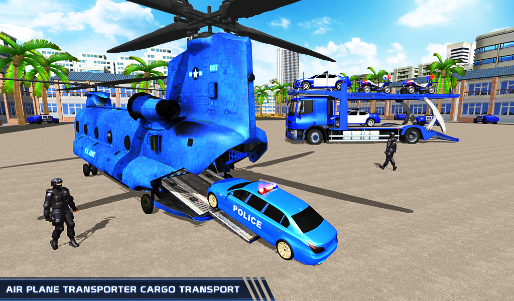US Real Police Plane Limo Car Transporter Driving - App on Amazon Appstore
