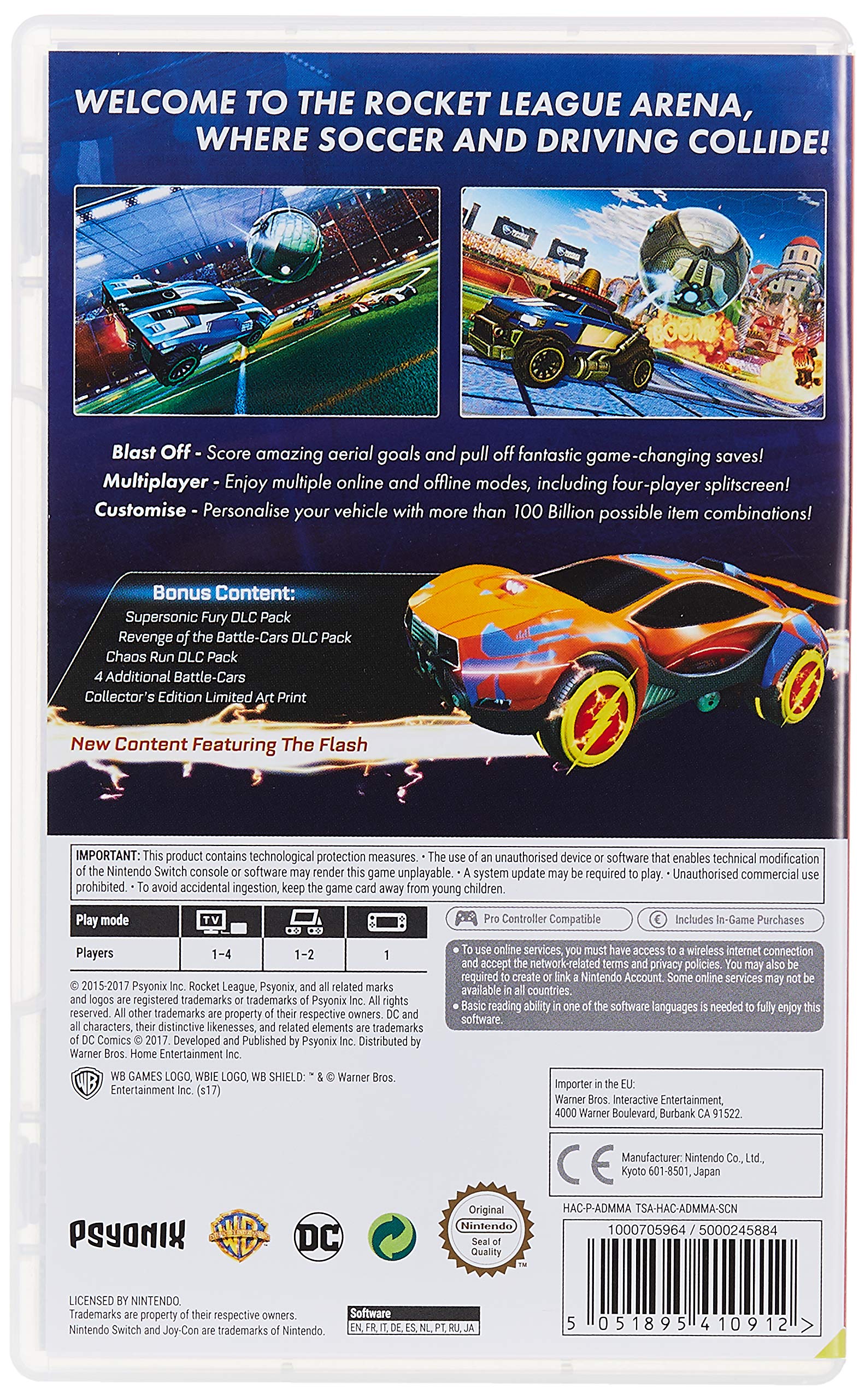 Rocket league amazon switch online