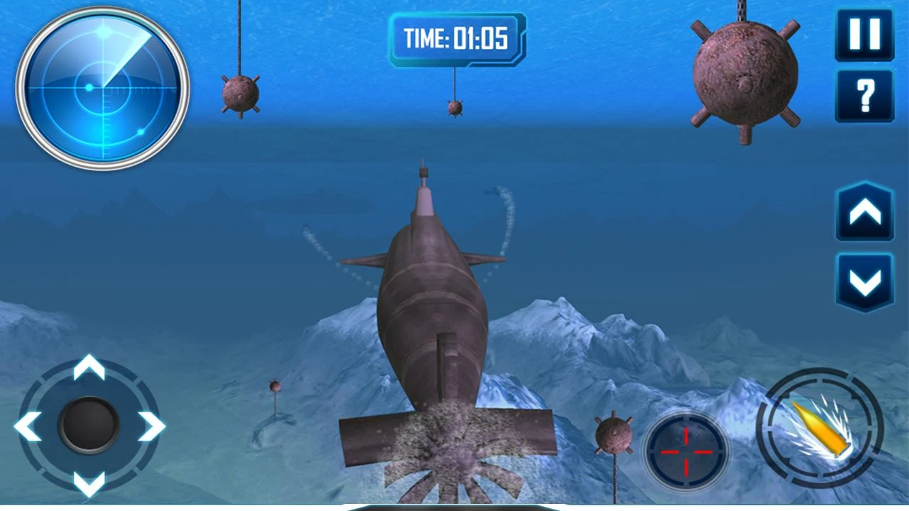 Free Russian Submarine Naval Deep Sea Pirates Shooting Games for Kids ...