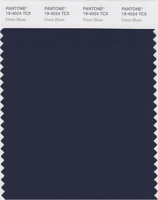 PANTONE Smart 19-4024X Color Swatch Card, DressBlues - House Paint ...