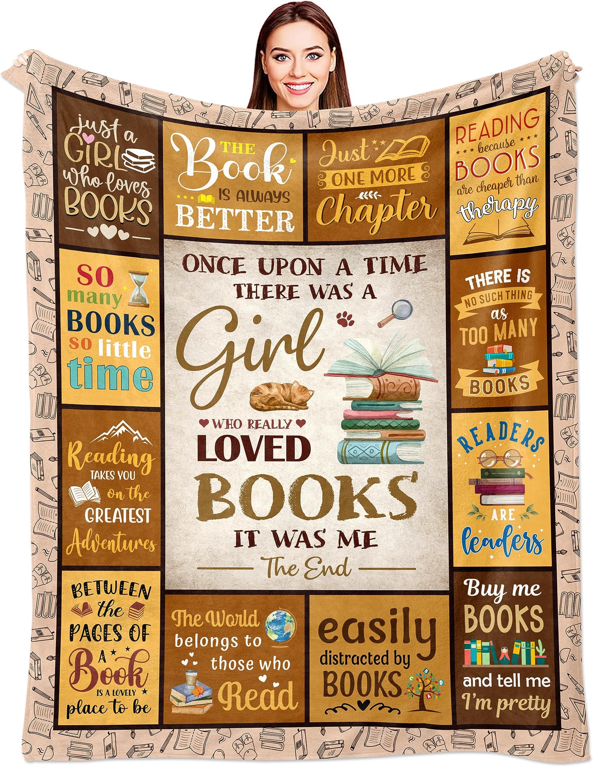 Amazon.com: SIKLTY Gifts for Book Lovers Women, Bookish Gifts for Book ...