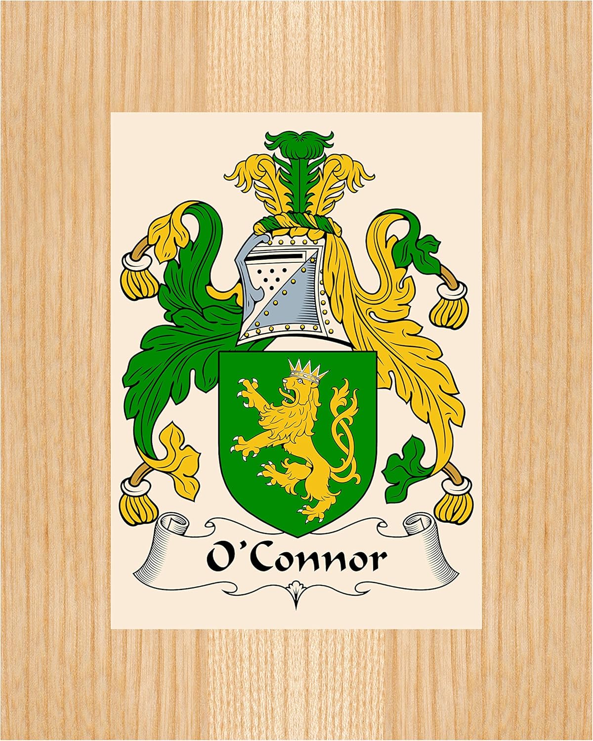 Amazon.com: Carpe Diem Designs O'Connor Coat of Arms/O'Connor Family ...
