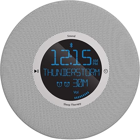 Amazon.com: HoMedics® Deep Sleep Revitalize Sleep Sound Alarm Clock 9 ...