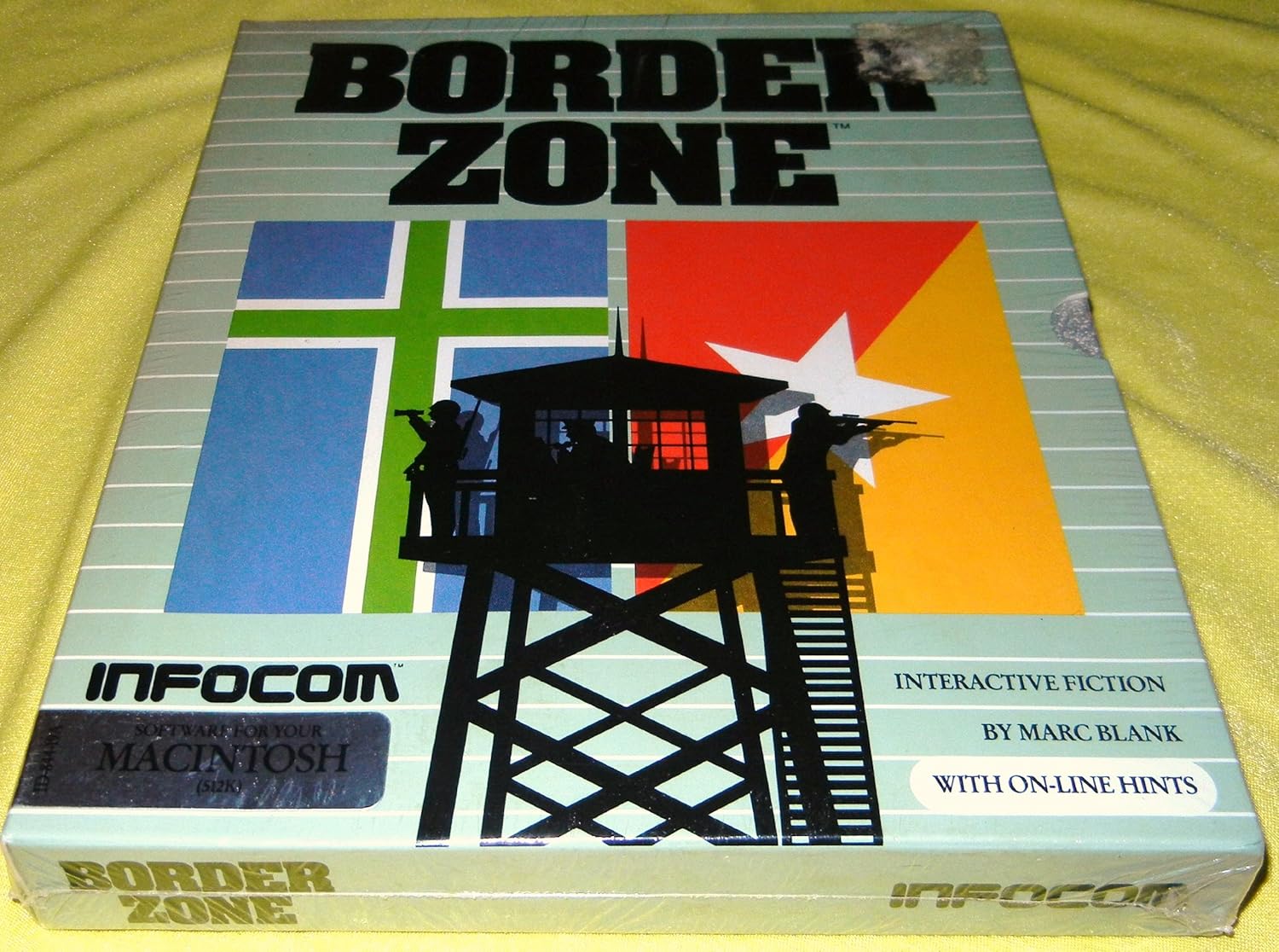 Amazon.com: Border Zone by Infocom (1987) for the Macintosh (512k ...