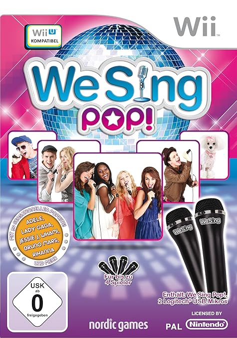 We Sing Pop! (inkl. 2 Mikrofone) : Amazon.de: Games