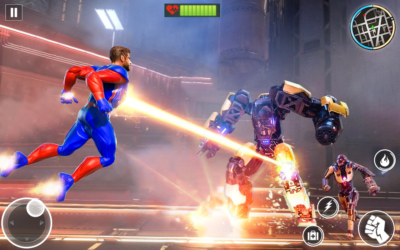 Iron Hero Man Game - Iron Robot Hero Game - App on Amazon Appstore