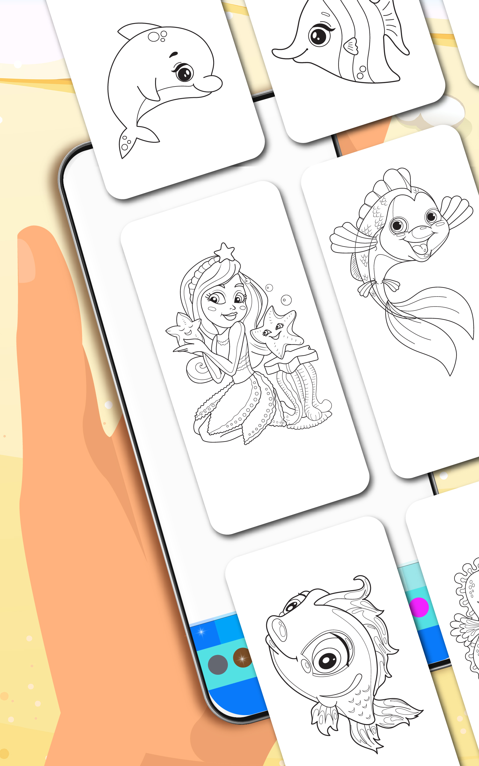 Sea Life Coloring Book for kids - App on Amazon Appstore