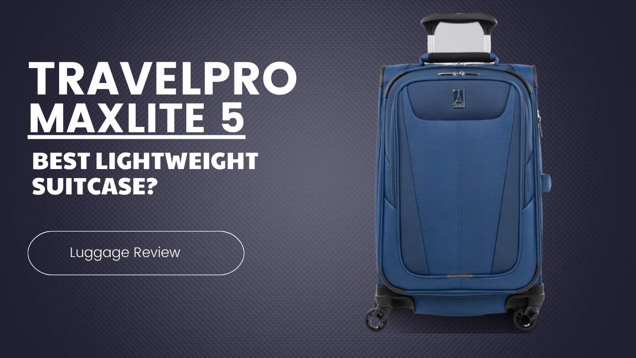 Watch Travelpro Maxlite 5 Checked - Review and Features on Amazon Live