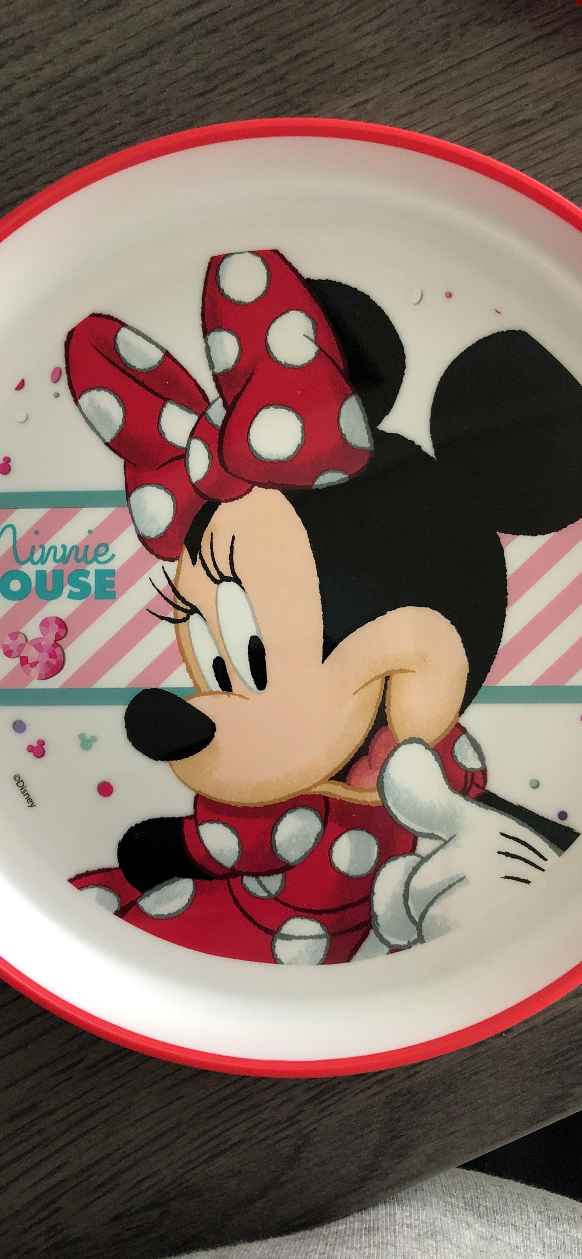 Stor for Minnie Mouse Fans 5 Piece Premium Dinnerware Set : Amazon.co ...