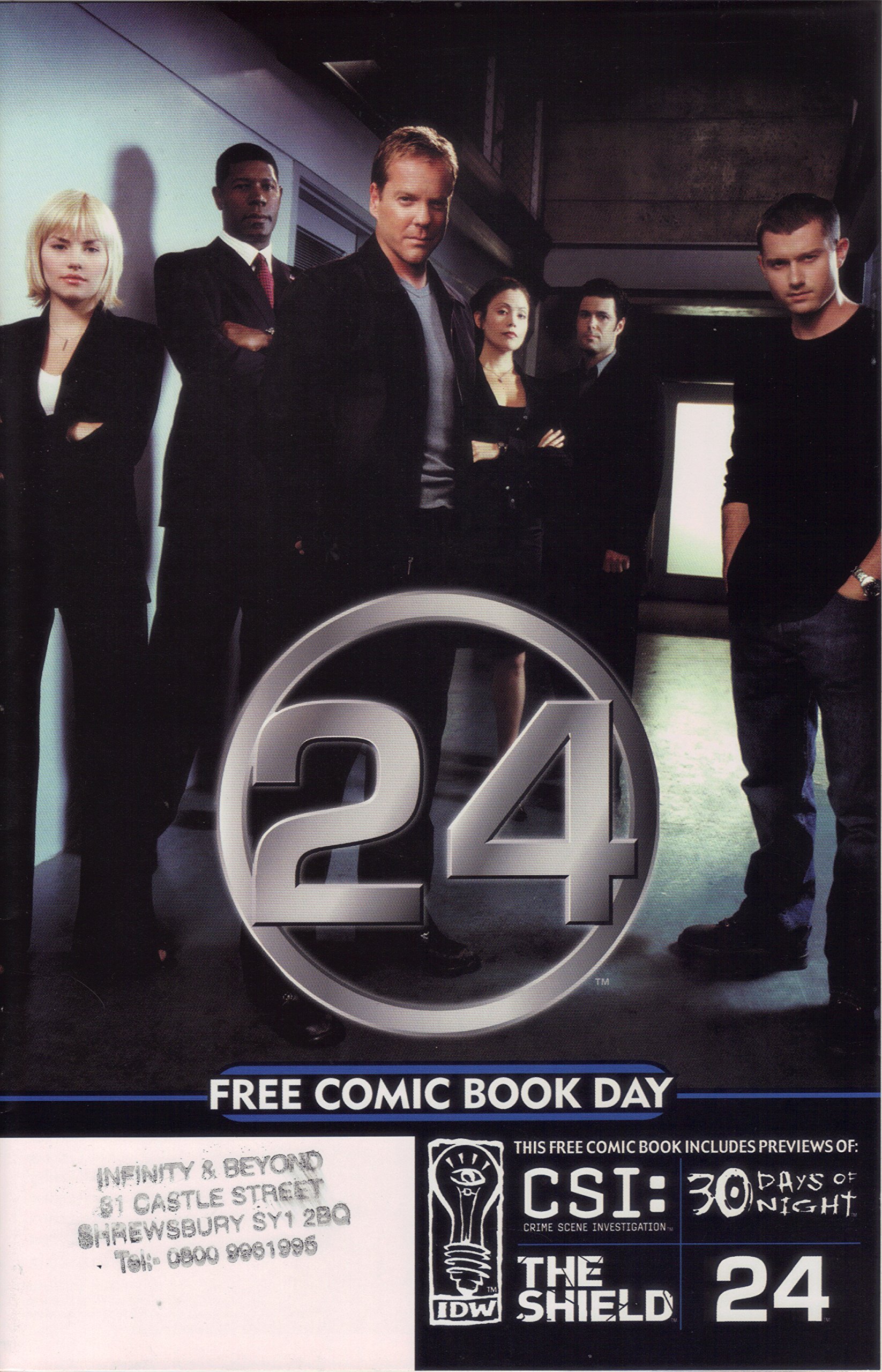 Amazon.com: Csi; 30 Days of Night; The Shield; 24: Free Comic Book Day ...
