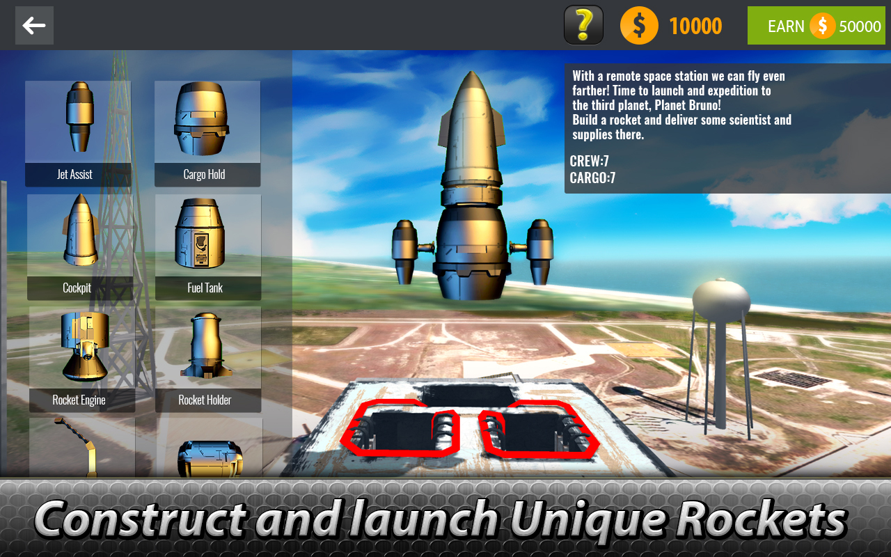 Space Launcher Simulator - build a spaceship!:Amazon.de:Appstore for ...