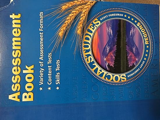 Regions by Scott Foresman 2003 Grade 4 Assessment Book Social Studies ...