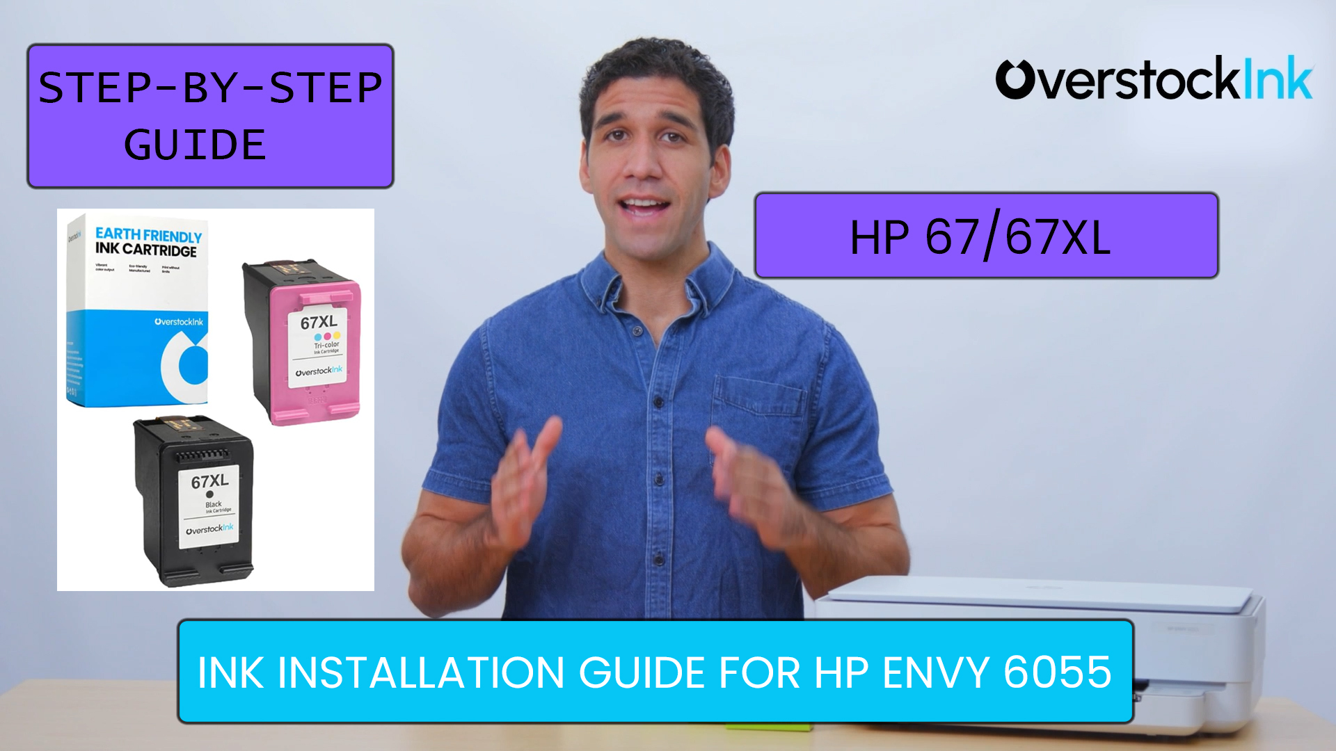 Watch How to install HP 67/67XL ink cartridges on Amazon Live