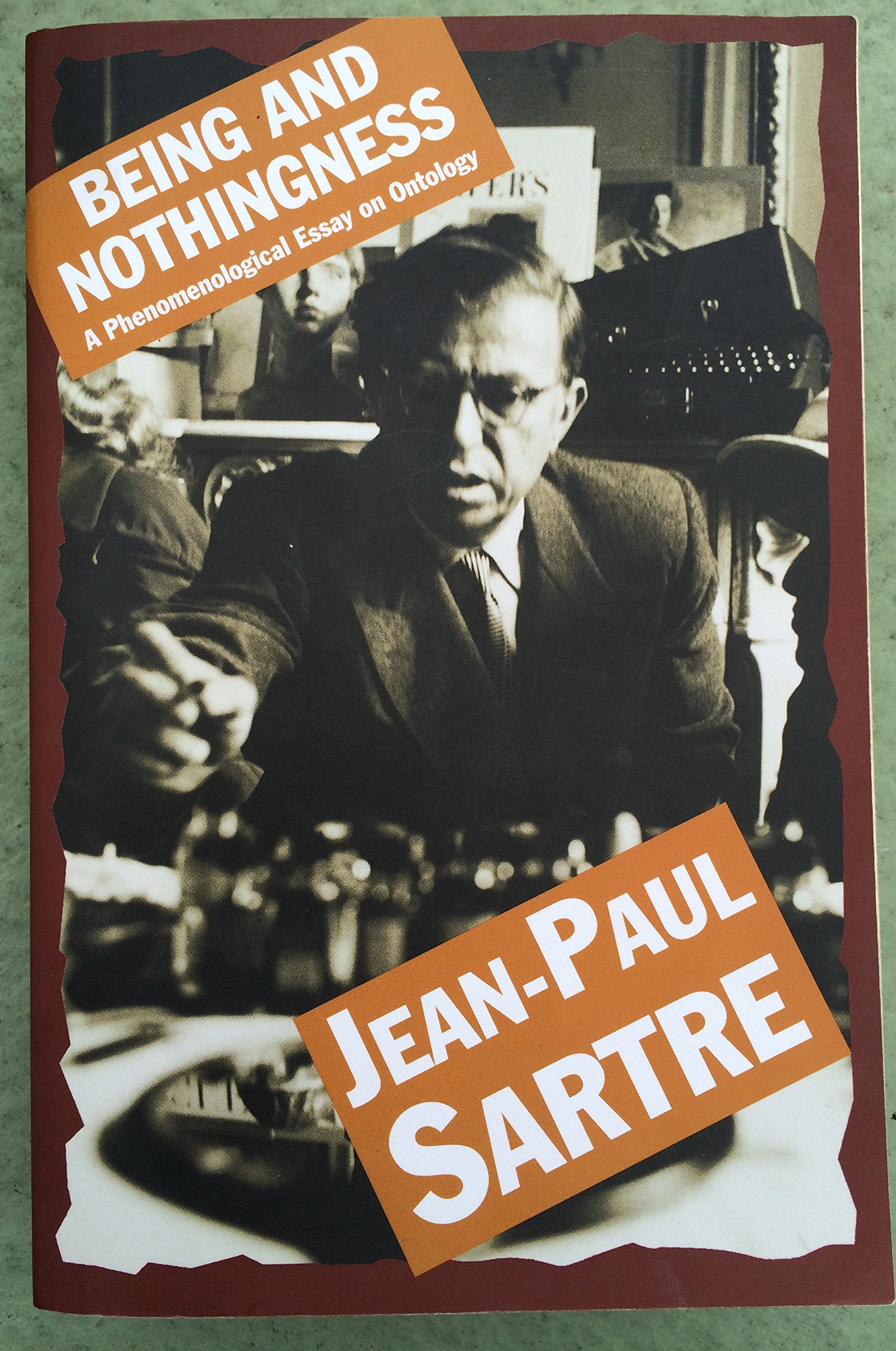 Being And Nothingness: An Essay in Phenomenological Ontology: Sartre ...