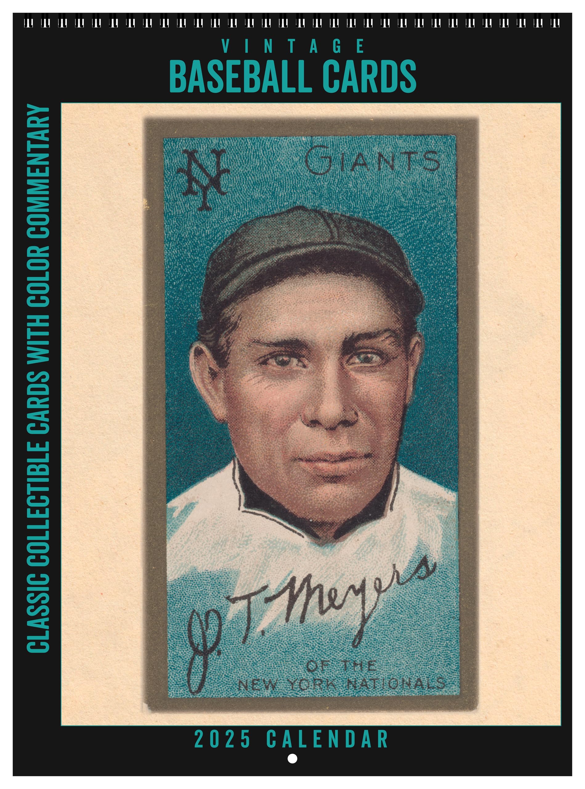 Amazon.com: Asgard Press 2025 Vintage Baseball Cards Calendar, 16 ...