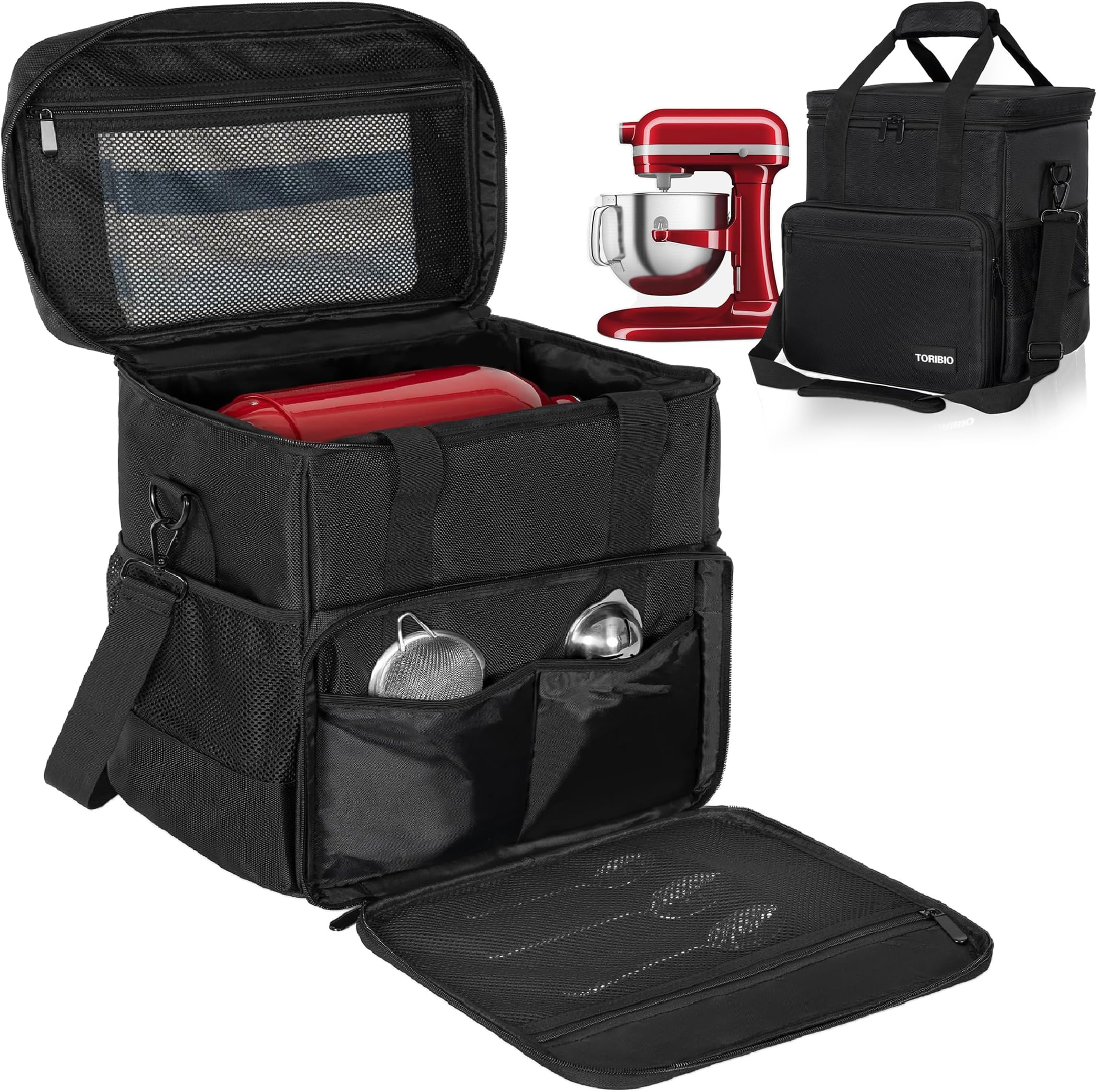 Amazon.com: HOMEST Stand Mixer Dust Carry Bag with Pockets for ...