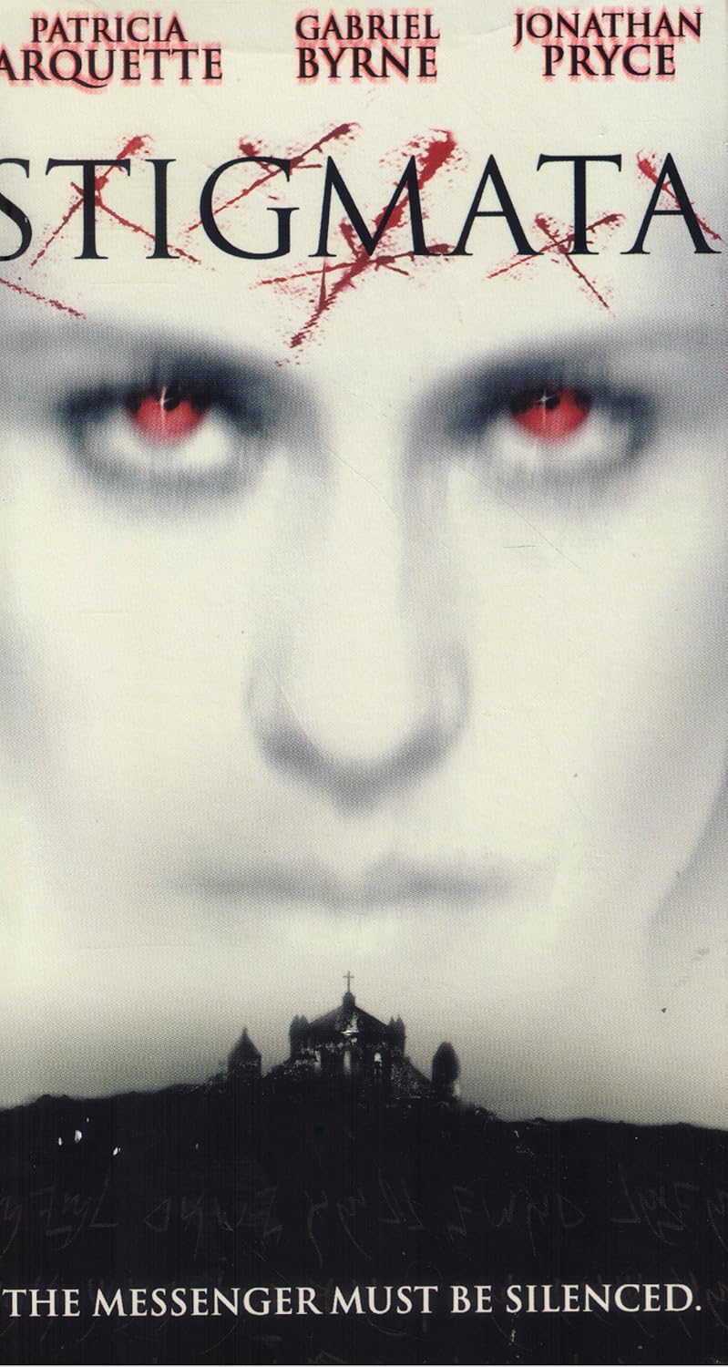 Stigmata [VHS] : Patricia Arquette, Gabriel Byrne, Jonathan Pryce, Nia ...