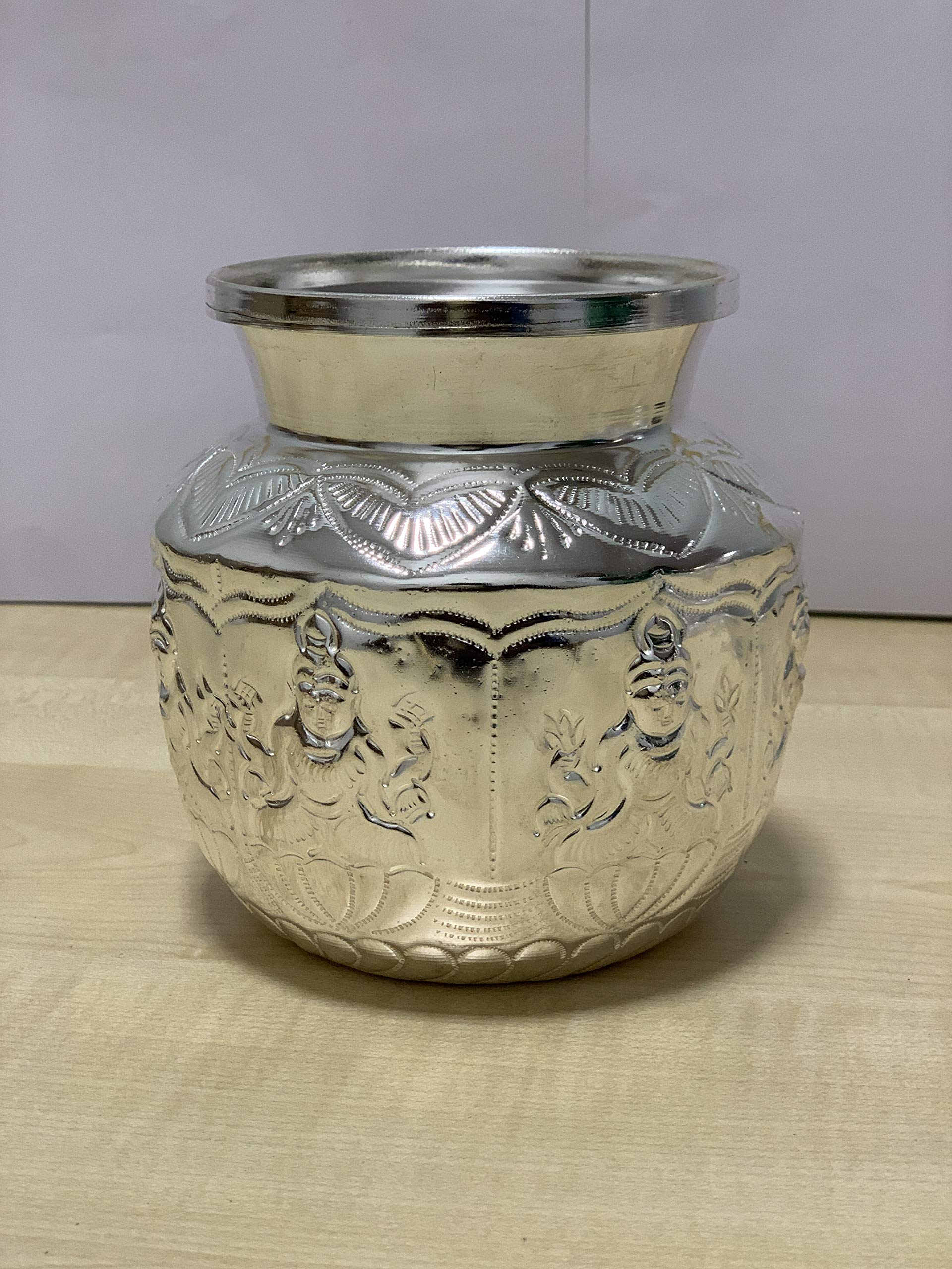 Puja N Pujari Ashta Lakshmi Design Pooja Chambu Kalash Lota ...