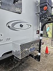 Amazon.com: ECOTRIC Universal Bumper Cargo Bracket fits RV 4" Square ...