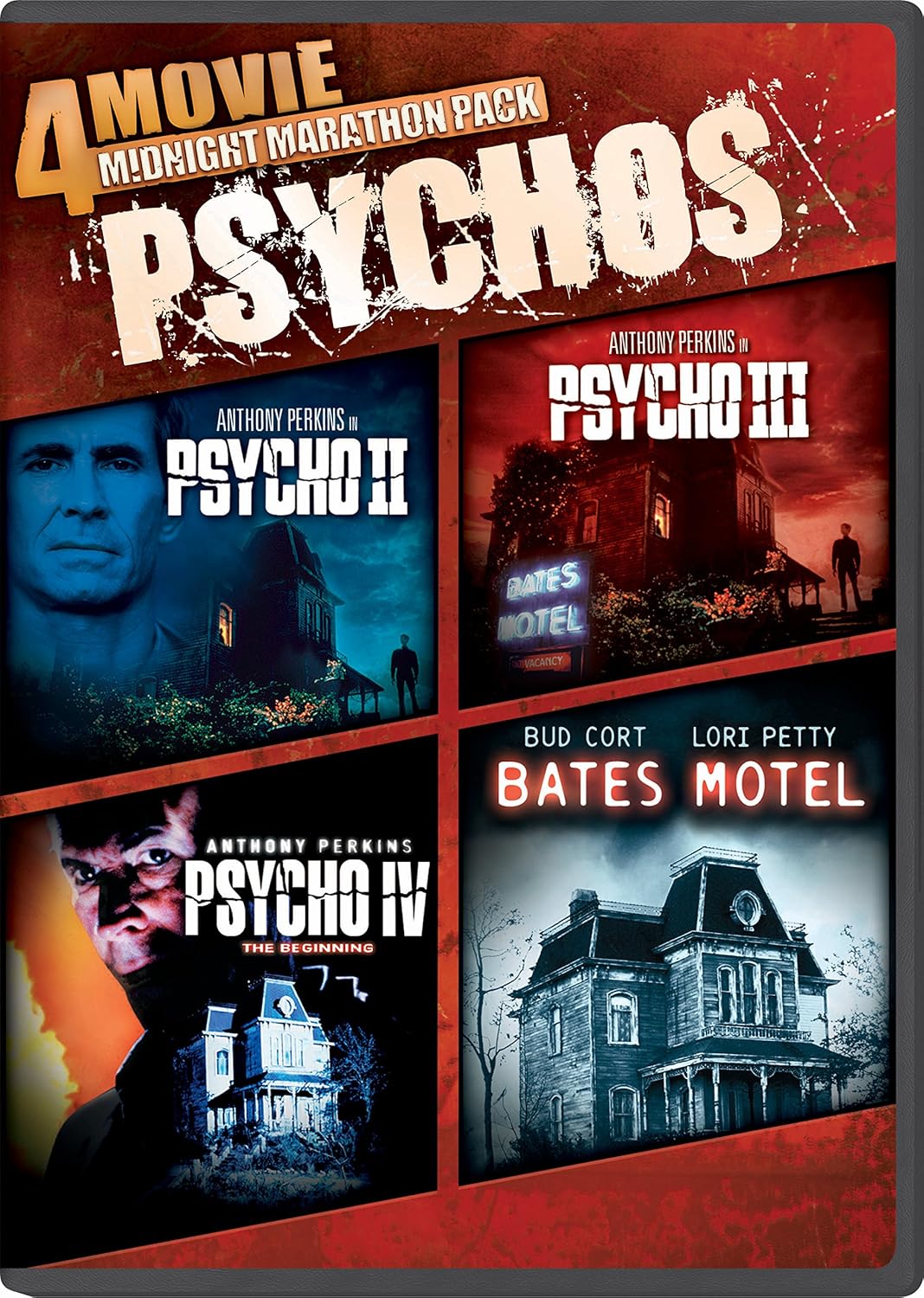 Amazon.com: 4-Movie Midnight Marathon Pack: Psychos [DVD] : Anthony ...