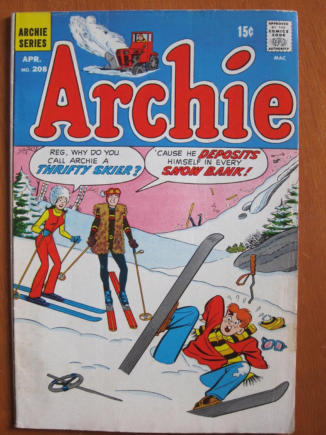 Amazon.com: Archie #208, April 1971: Archie Comic Publications: Books