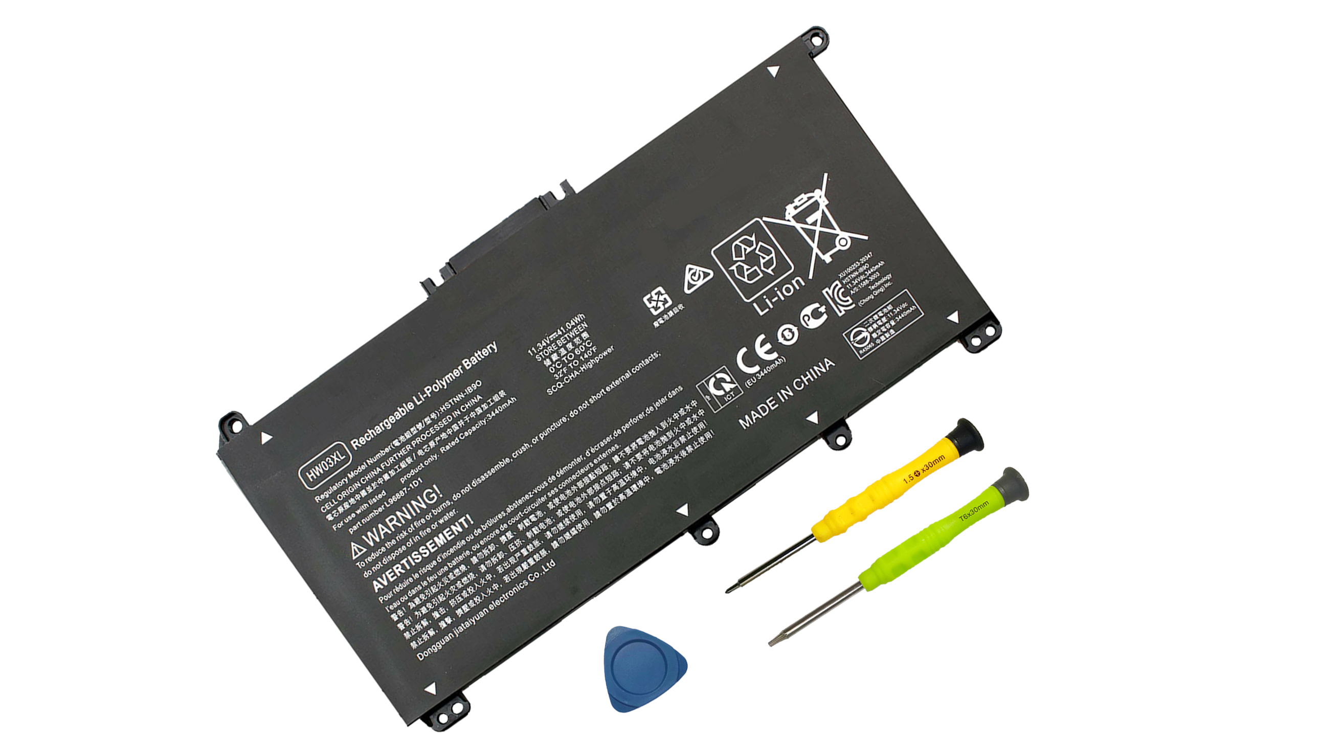 Watch HW03XL Laptop Battery for HP Pavilion 15-eg 15-eg0073cl on Amazon ...