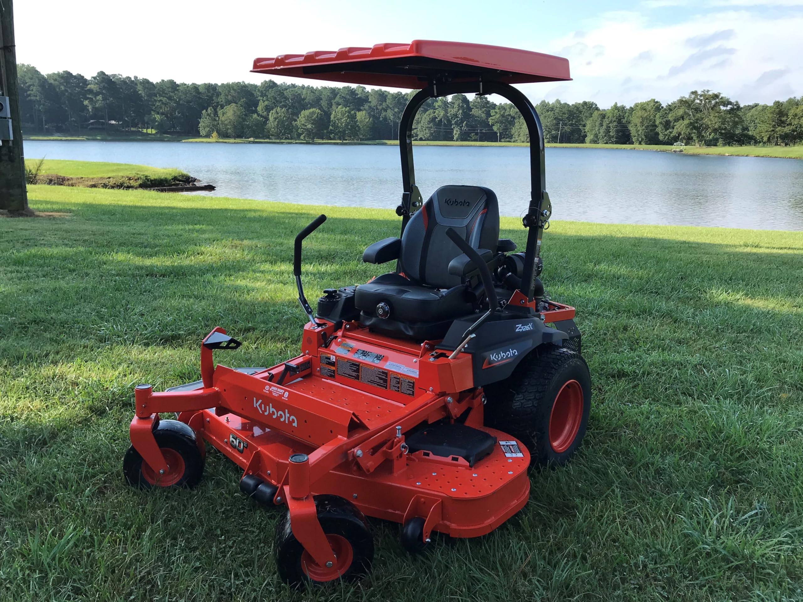 Amazon.com : Sundowner Canopies Universal Tractor and Lawn Mower Canopy ...