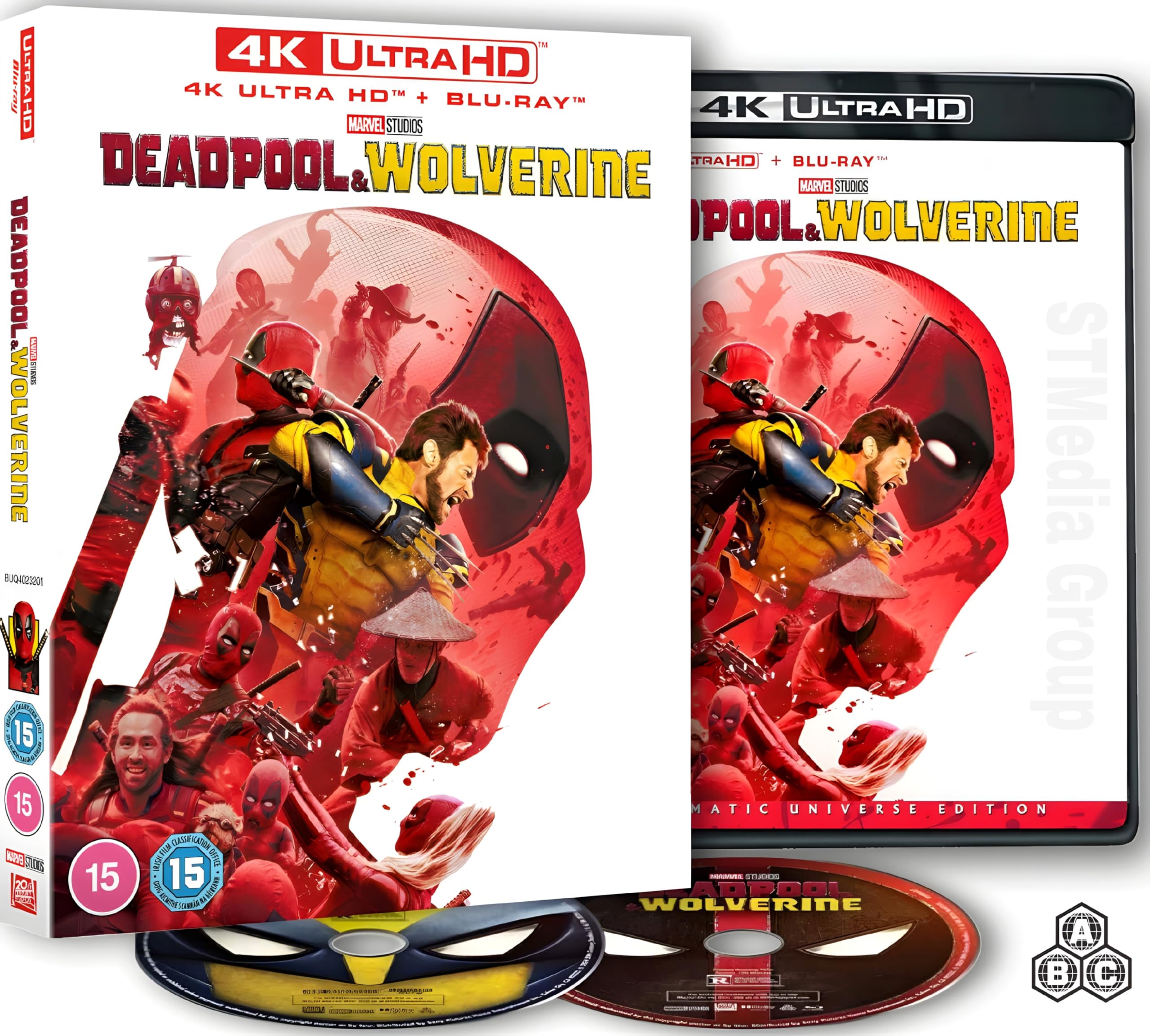 Amazon.com: Deadpool & Wolverine [4K UHD + Blu-ray] [Region Free ...