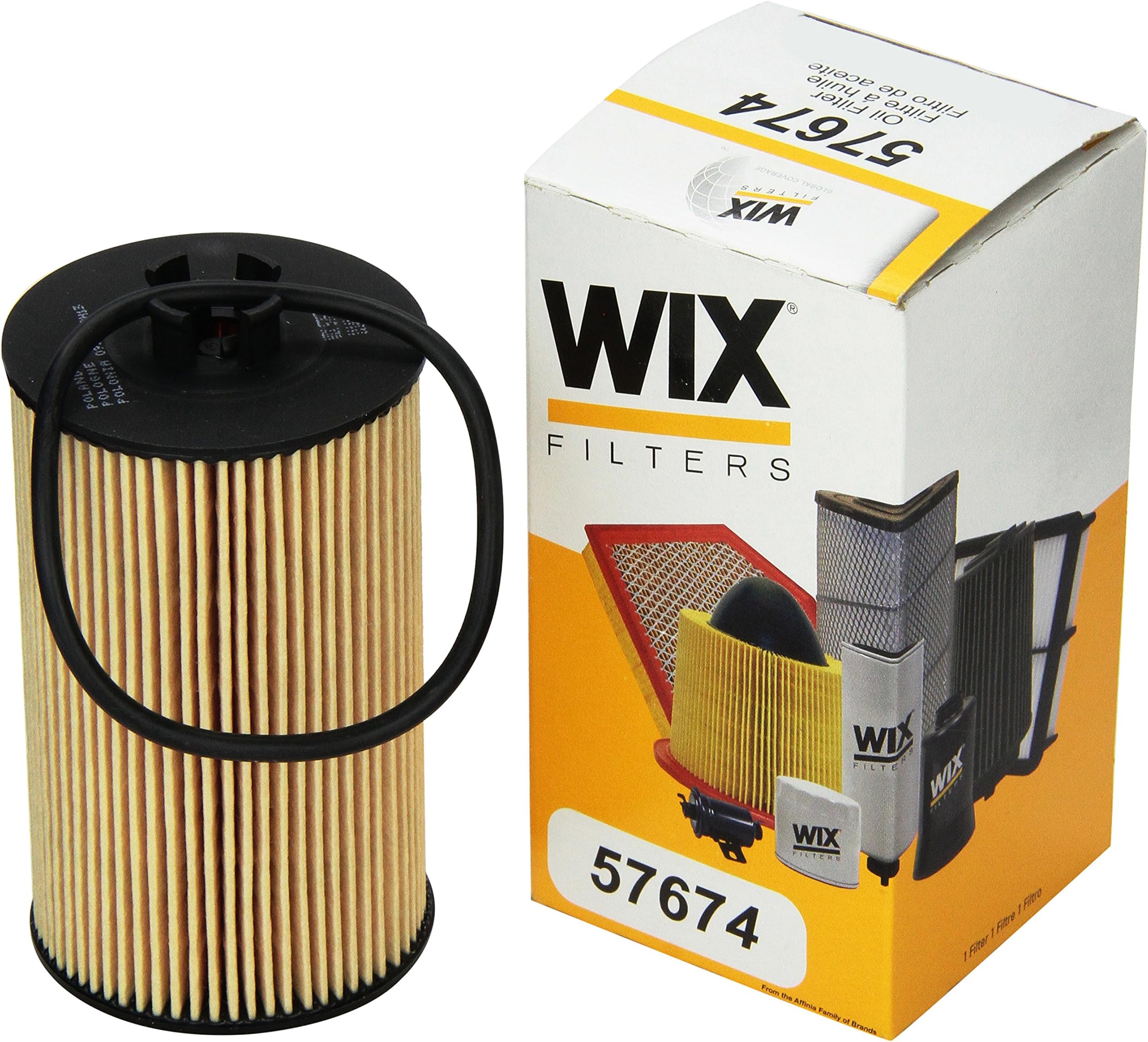 Amazon.com: WIX Filters - 57674 Cartridge Lube Metal Free, Pack of 1 ...