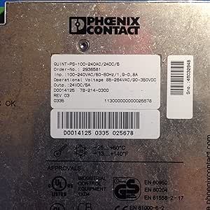 Amazon.com: Phoenix Contact 2938581 AC to DC Power Supply : Electronics