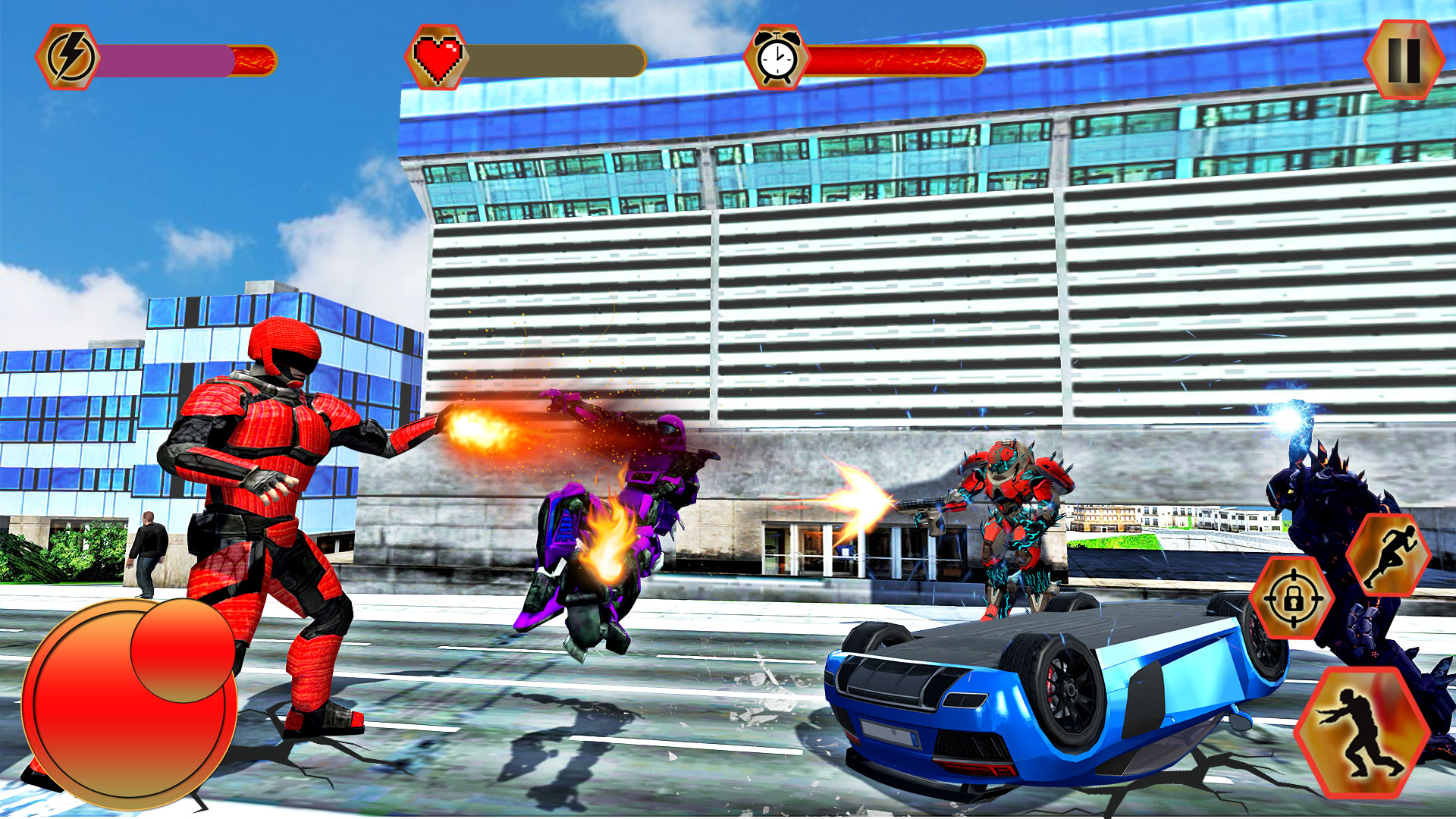 Fire Hero Robot: City Rescue - App on Amazon Appstore