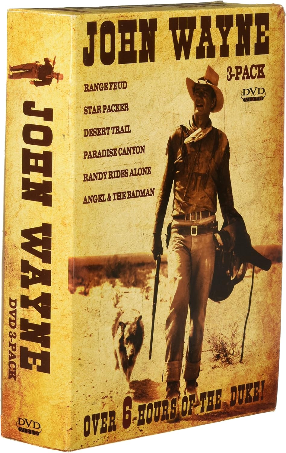 John Wayne Western Collection 3 Pack: Angel & the Badman / Range Feud ...
