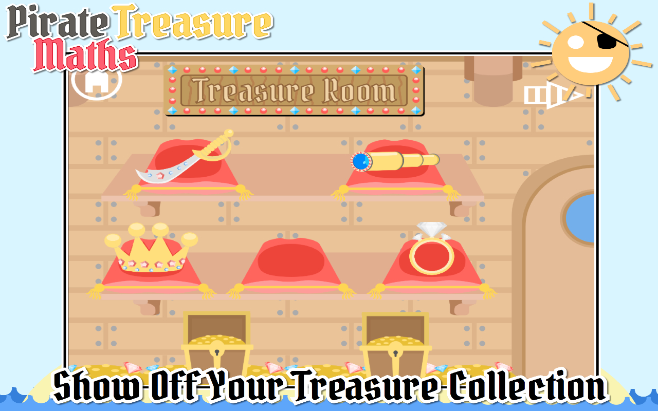 Pirate Treasure Maths – Fun kids addition learning game for little ...