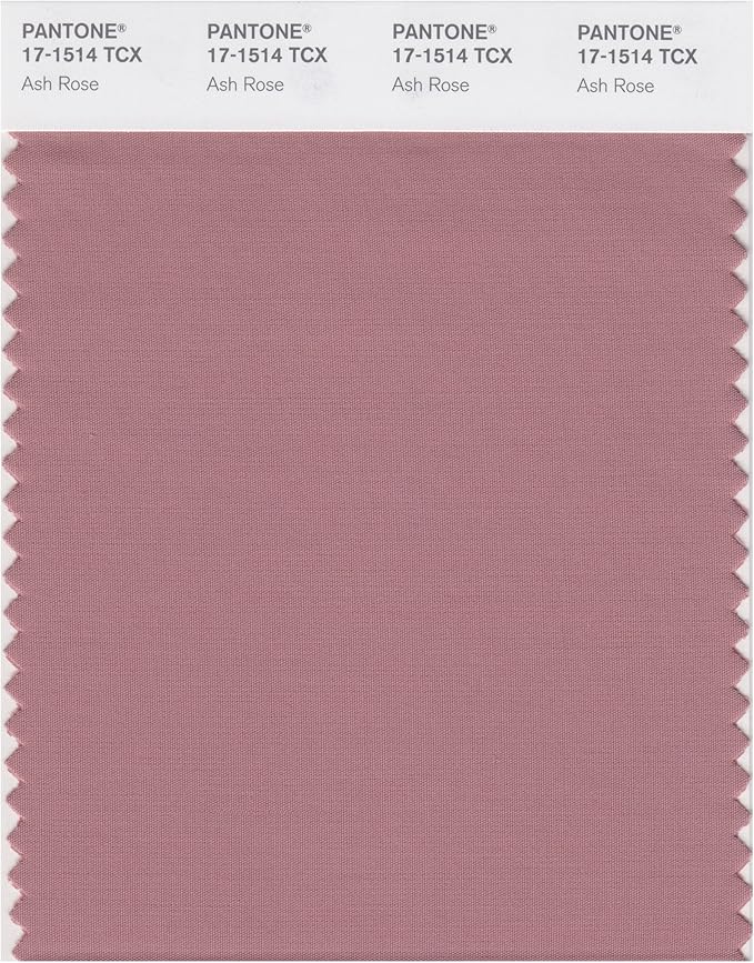 PANTONE Smart 17-1514X Color Swatch Card, Ash Rose - Wall Decor ...