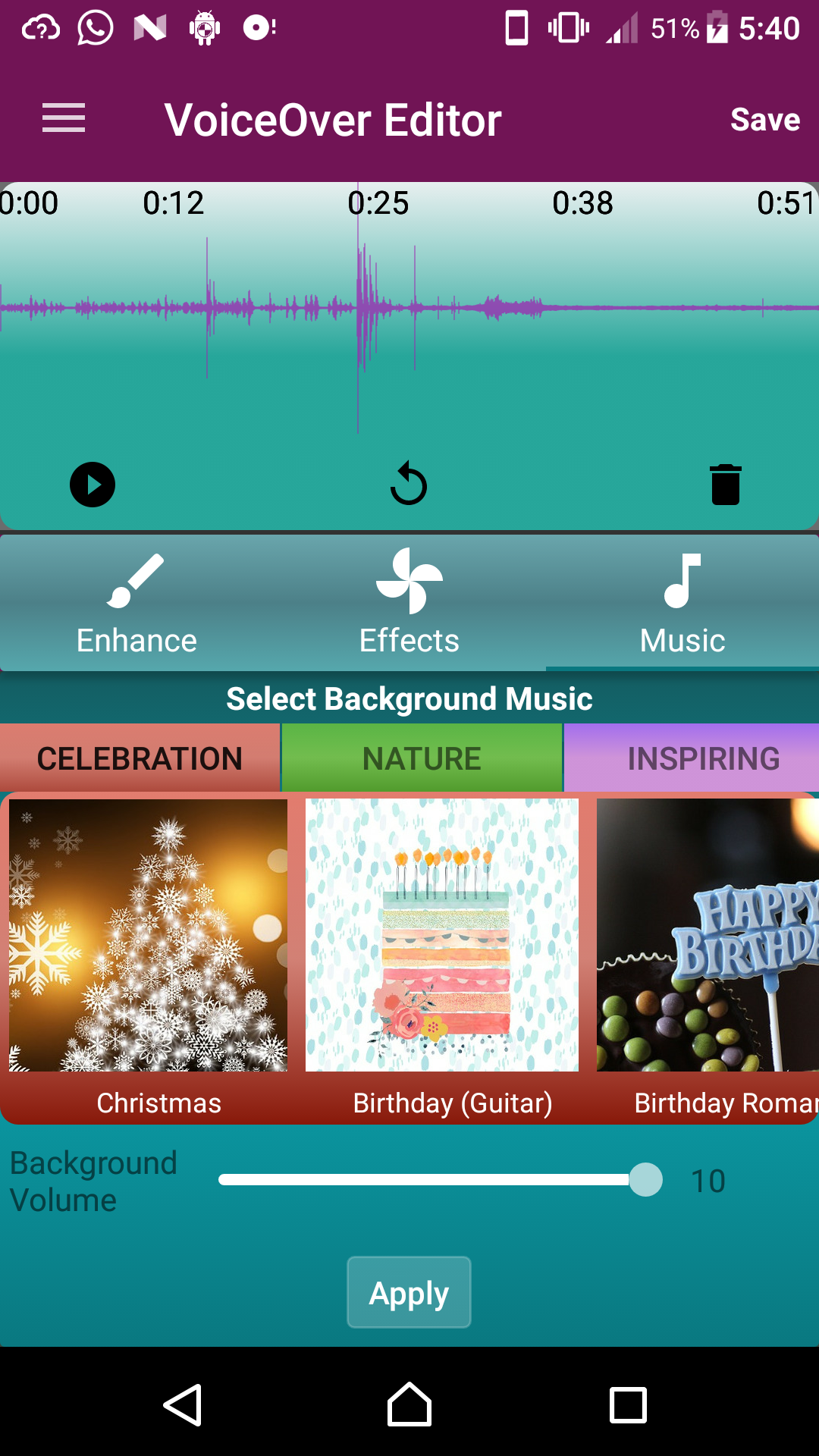 VoiceOVer - Record and Do more - App on Amazon Appstore