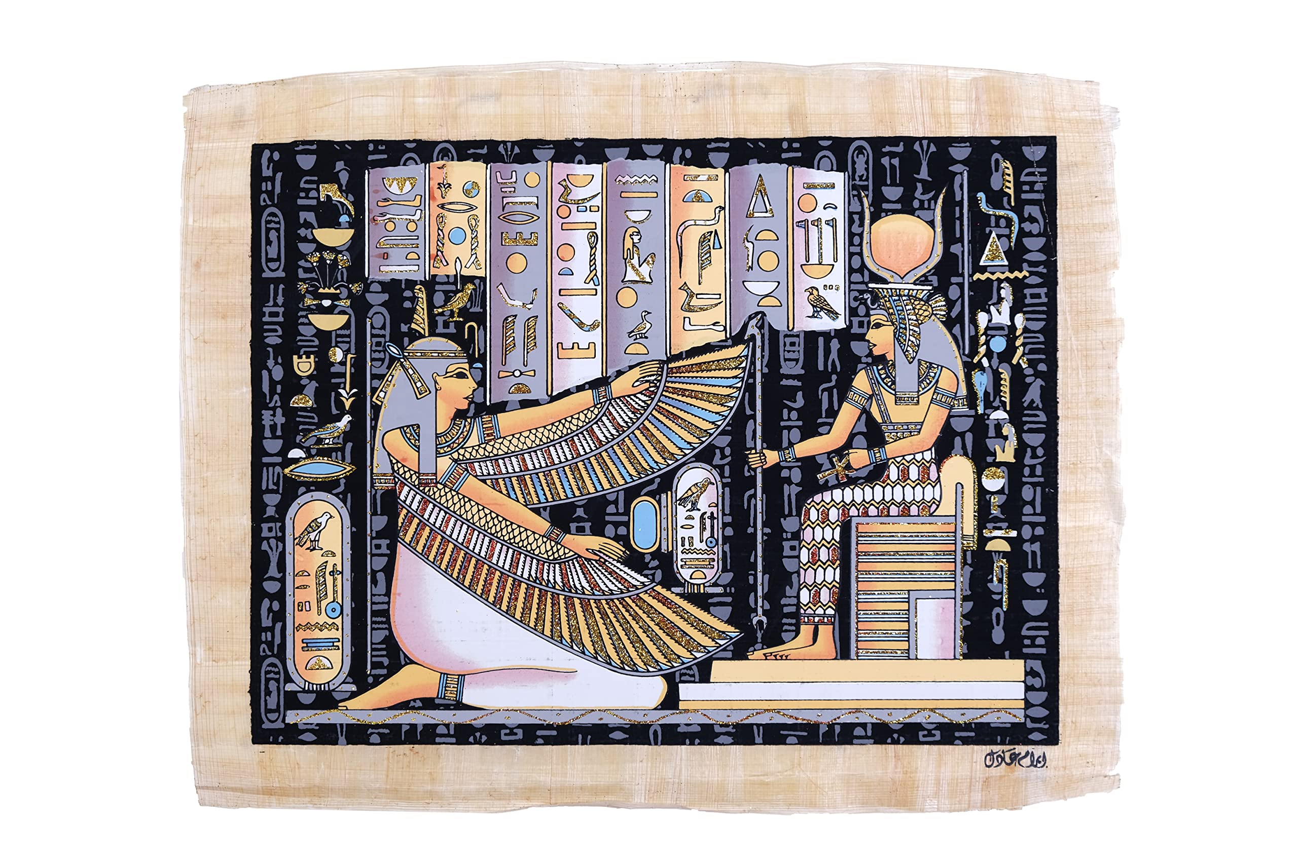 Goddess Isis Papyrus