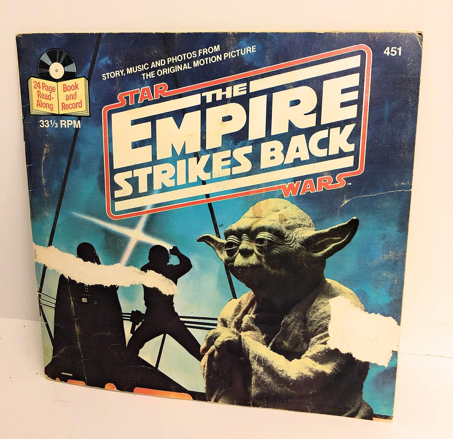 STAR WARS, THE EMPIRE STRIKES BACK, READ ALONG RECORD : Amazon.co.uk: Books
