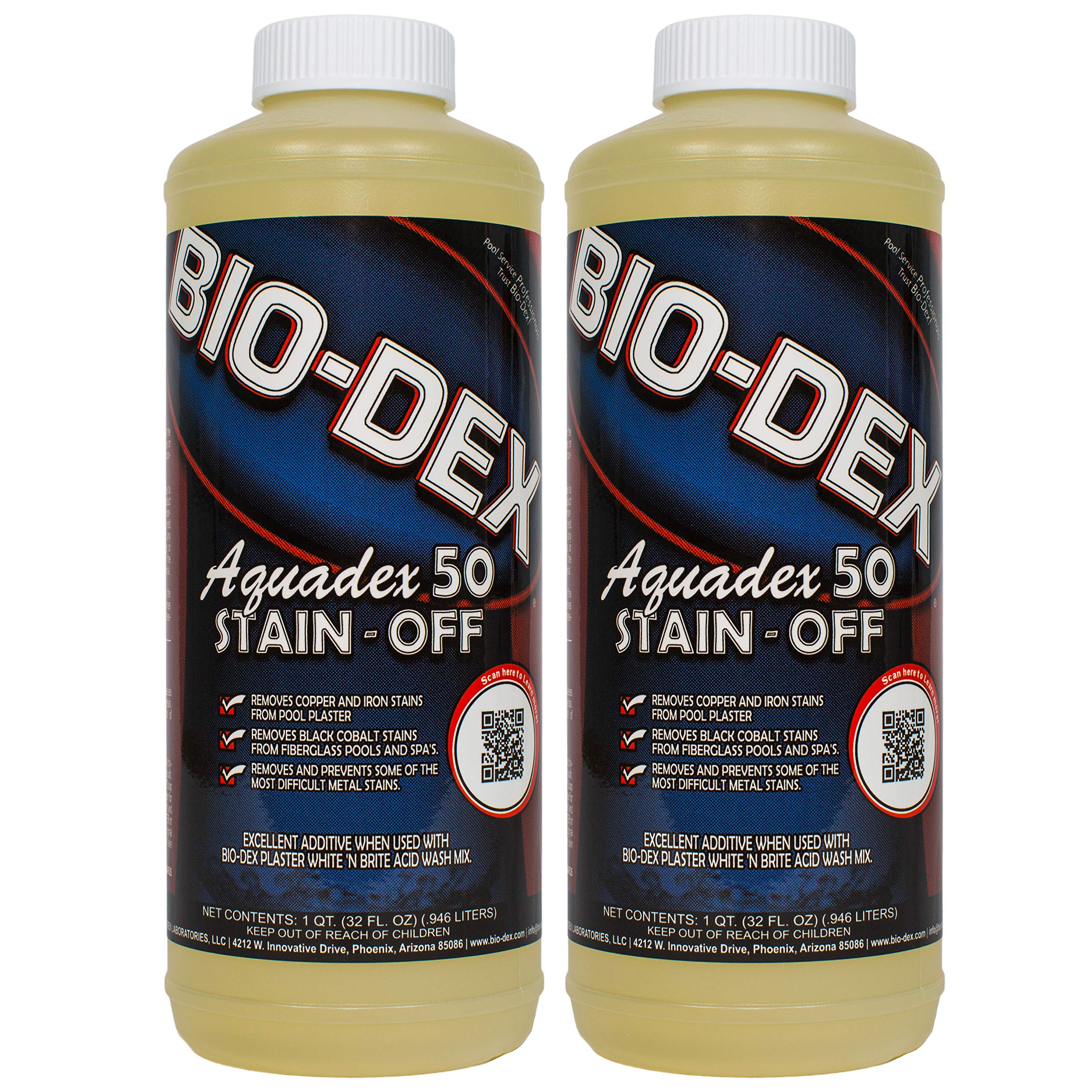 Amazon.com : Bio-Dex Aquadex 50 Stain-Off (1 qt) (2 Pack) : Patio, Lawn ...