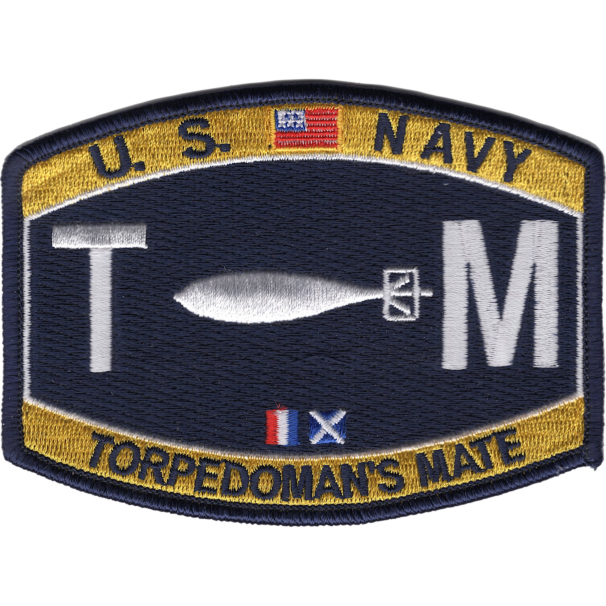 Amazon.com: Torpedoman's Mate Deck Rating TM Patch : Clothing, Shoes ...