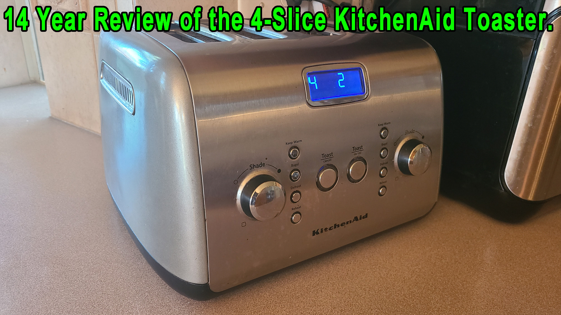 Watch 14 Year Review of the KitchenAid 4 Slice Toaster. on Amazon Live