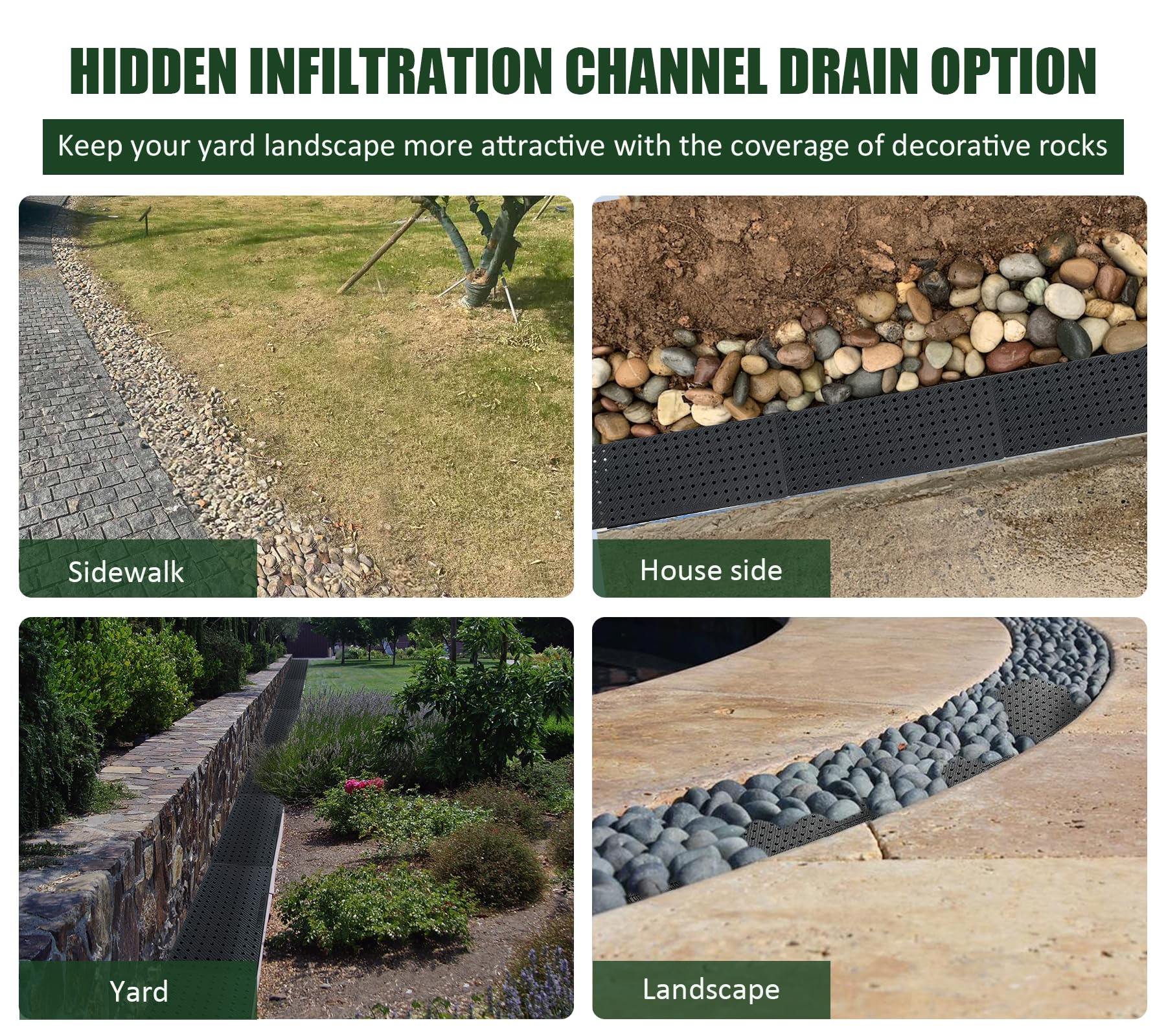 Landscape Drainage Grates Cast Iron Drain Grates Concrete Boxes