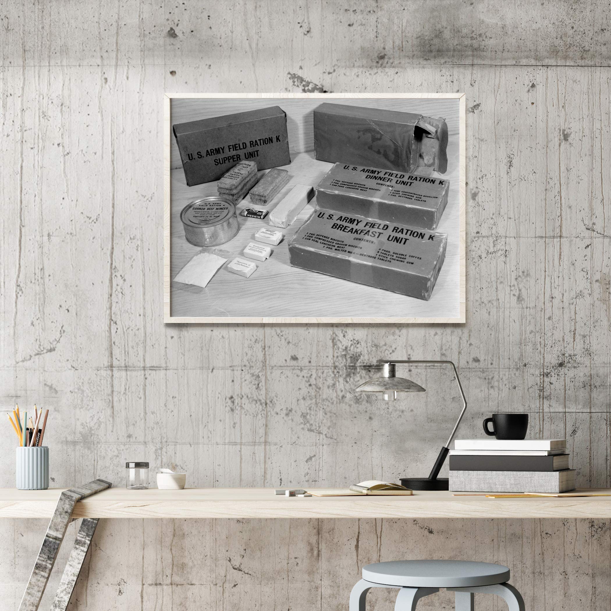 K Rations 1943 Nk Rations Highly Concentrated Emergency Field Rations ...