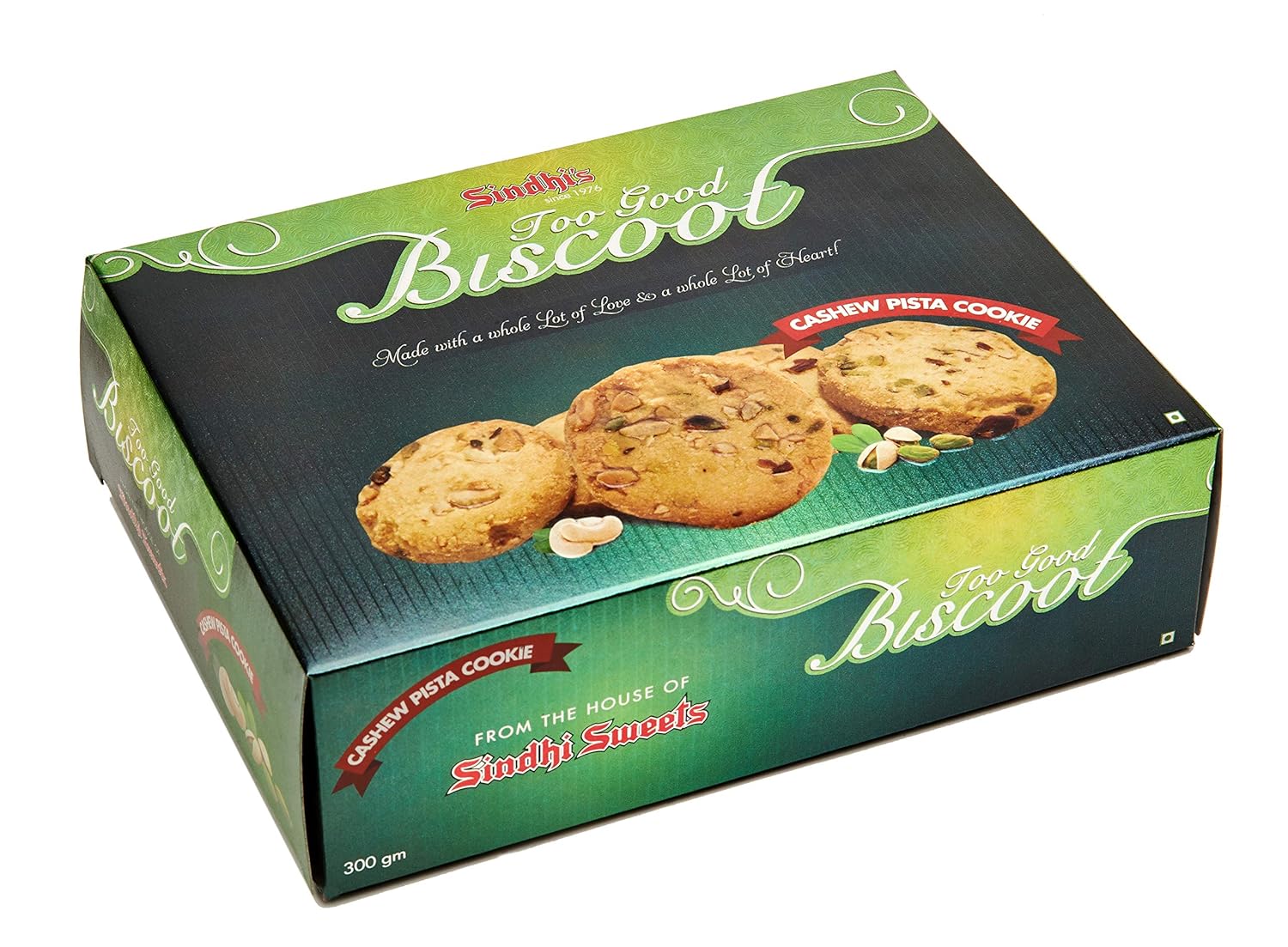 Sindhi's Cashew Pista Cookies 300gms | Tea Time Snacks : Amazon.in ...