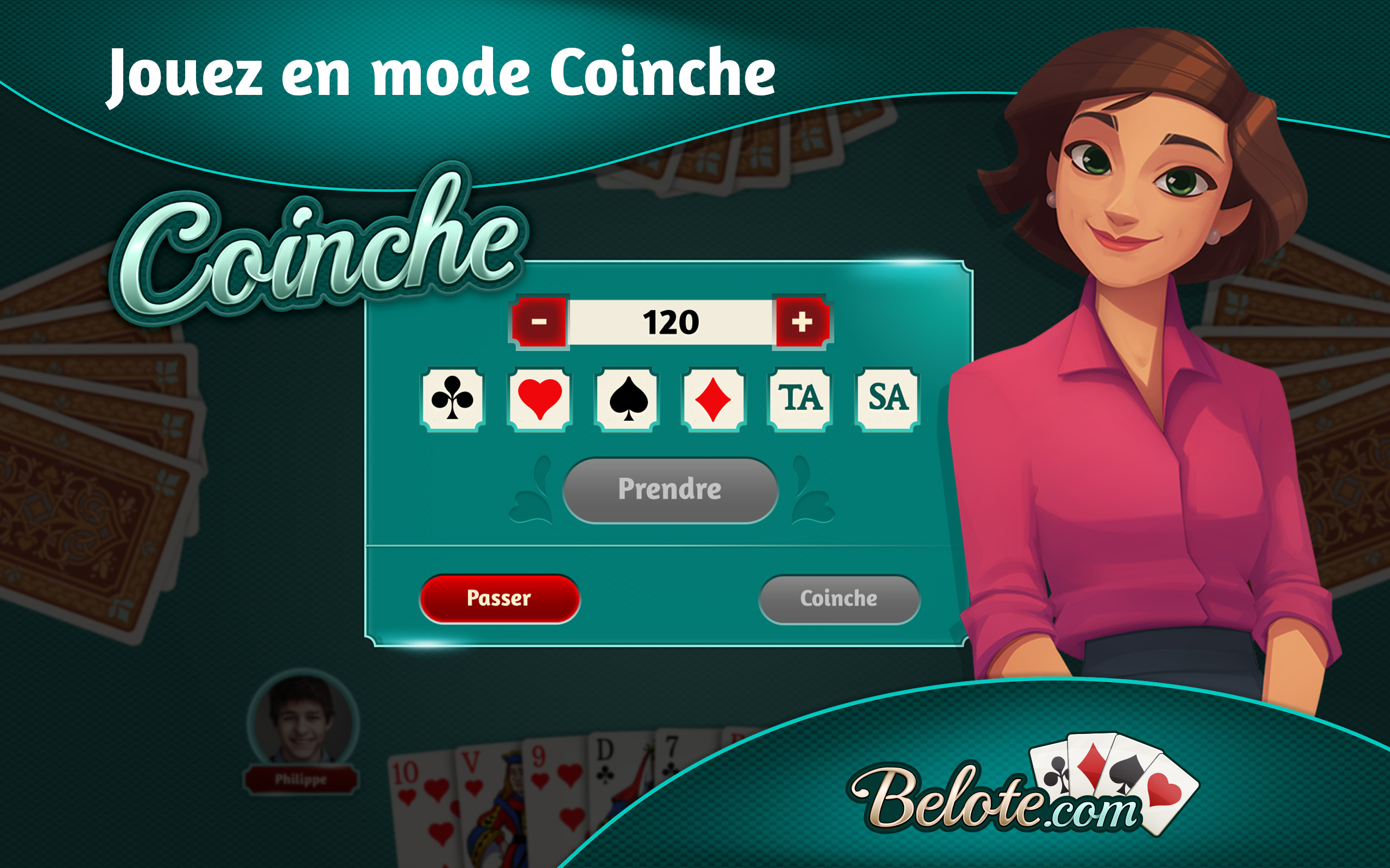 Belote.com - Belote & Coinche - App on the Amazon Appstore