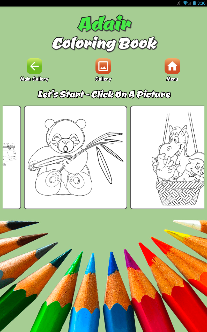 Adair Coloring Book - App on Amazon Appstore