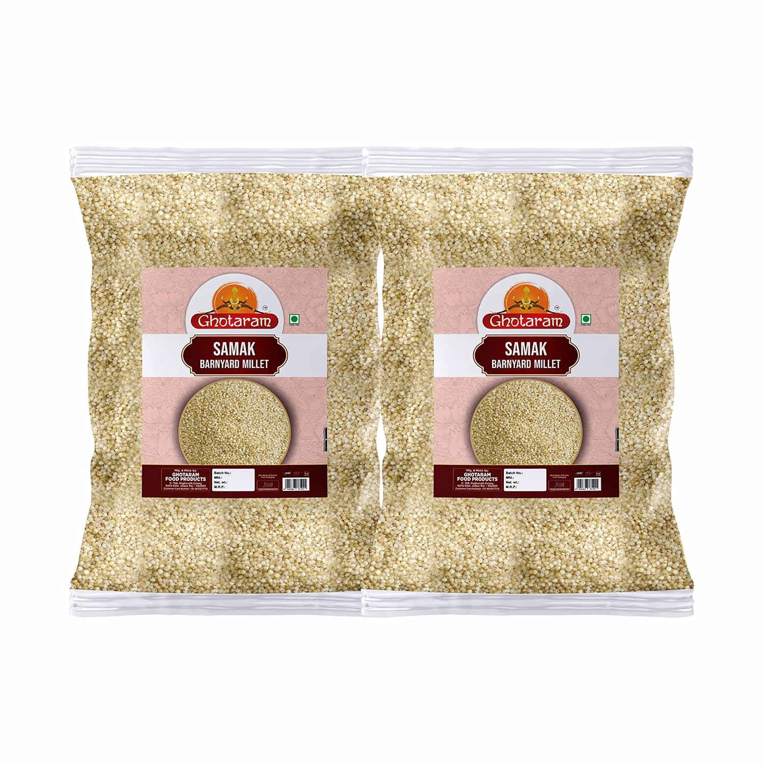Ghotaram Organic Gluten Free Natural&Clean Samak Chawal/Samo Rice/Sama ...