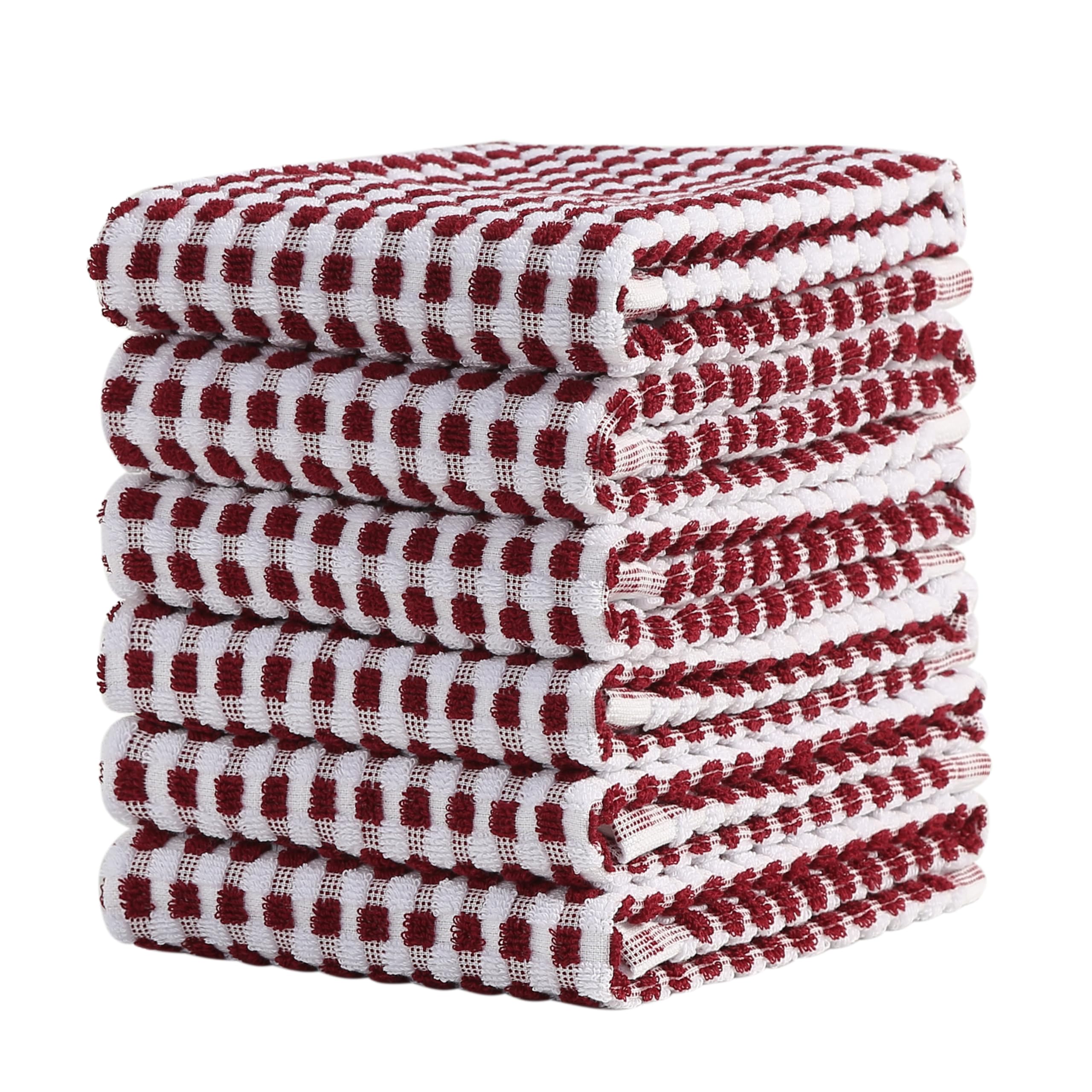 Amazon.com: SALAS Dish Towels Cloths Rags Sets for Kitchen Drying ...