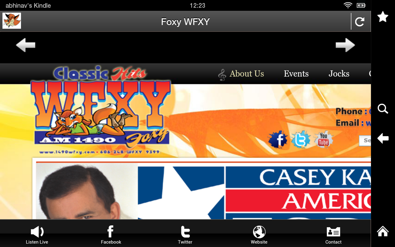 Foxy WFXY - App on Amazon Appstore