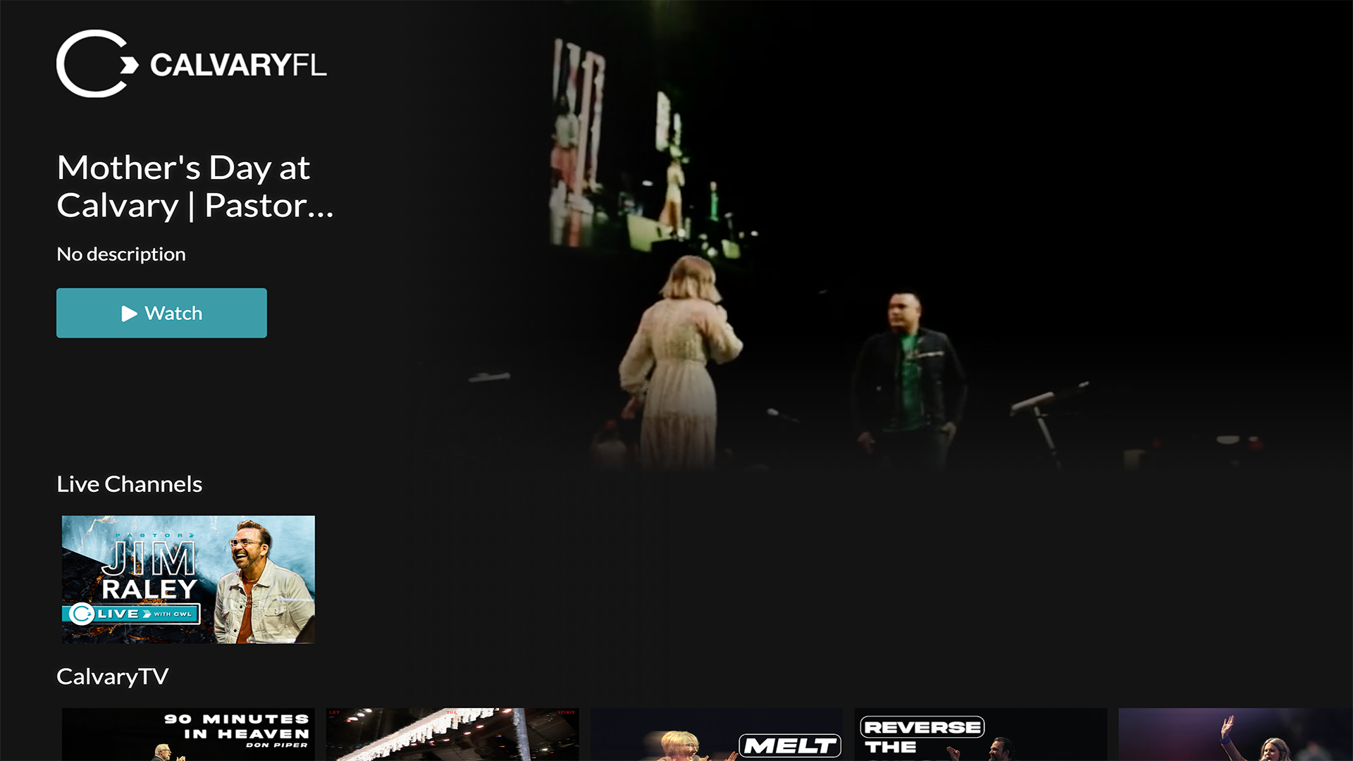 CalvaryFL TV - App on Amazon Appstore
